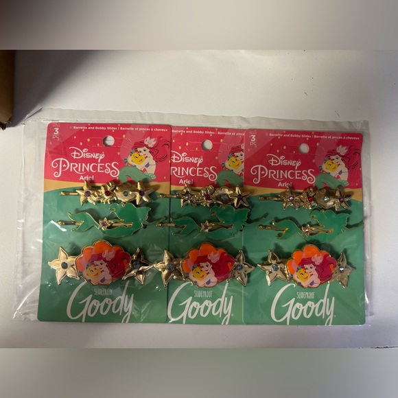 Disney | Accessories | Goody Bobby Pin And Barrette Set Disney Princess ...